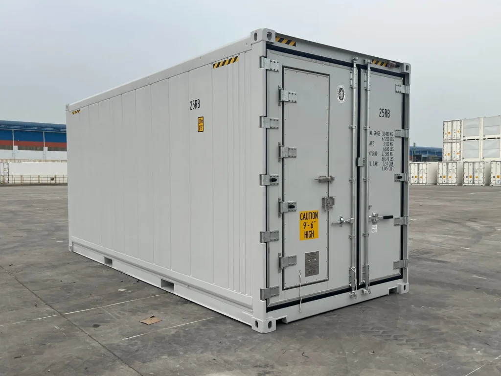 20ft High Cube Reefer Container with Personal Access Door - Big Mex ...